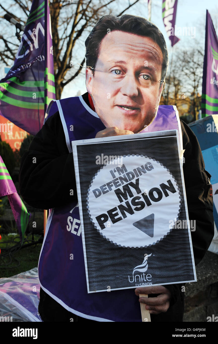 Public sector strike Stock Photo - Alamy