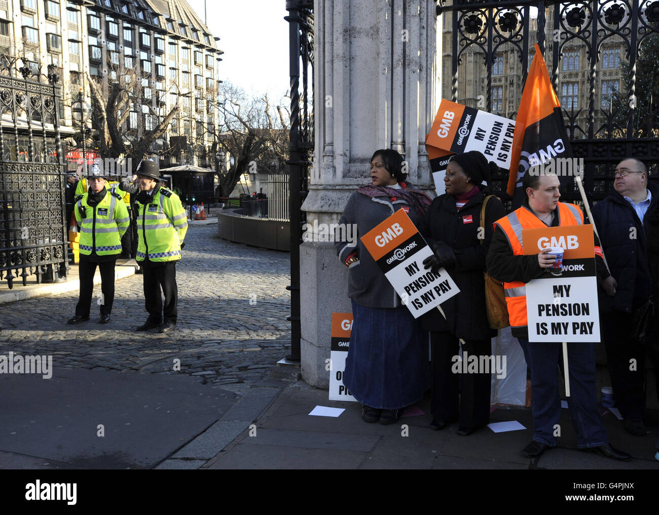 Public sector strike Stock Photo - Alamy