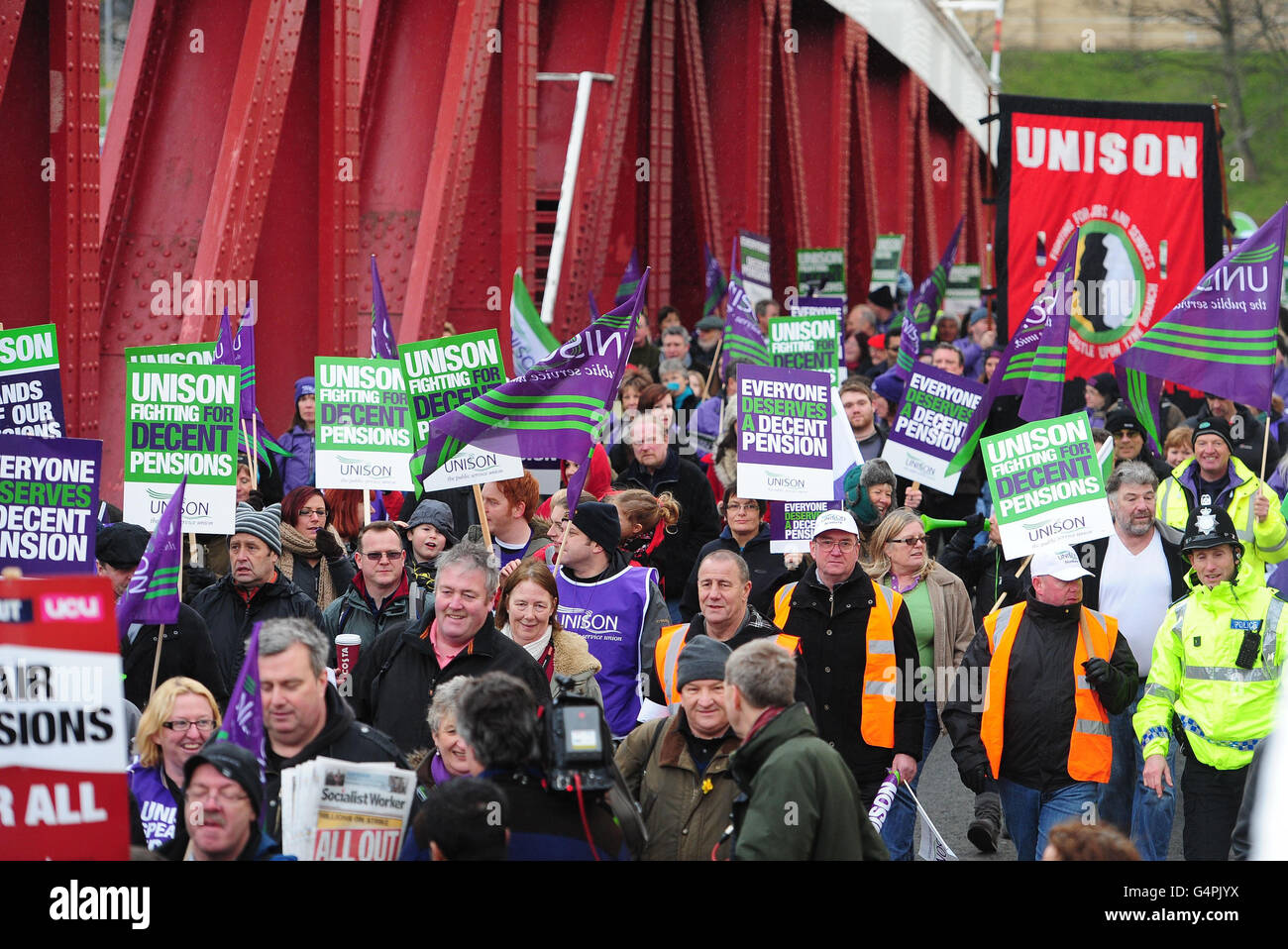 Public sector strike Stock Photo - Alamy