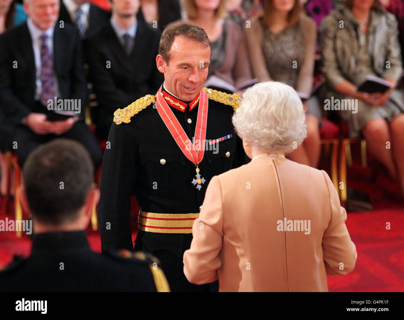 Major General Alan Macklin is made a CBE by Queen Elizabeth II at ...