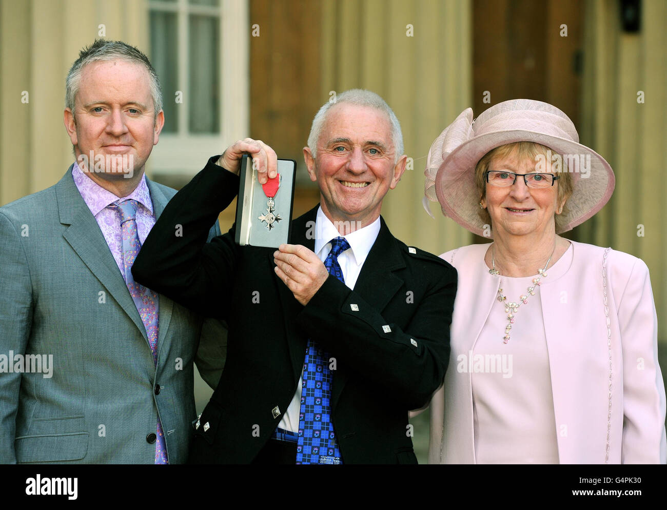 Edward mccluskey greenock son brian wife irene hi-res stock photography ...