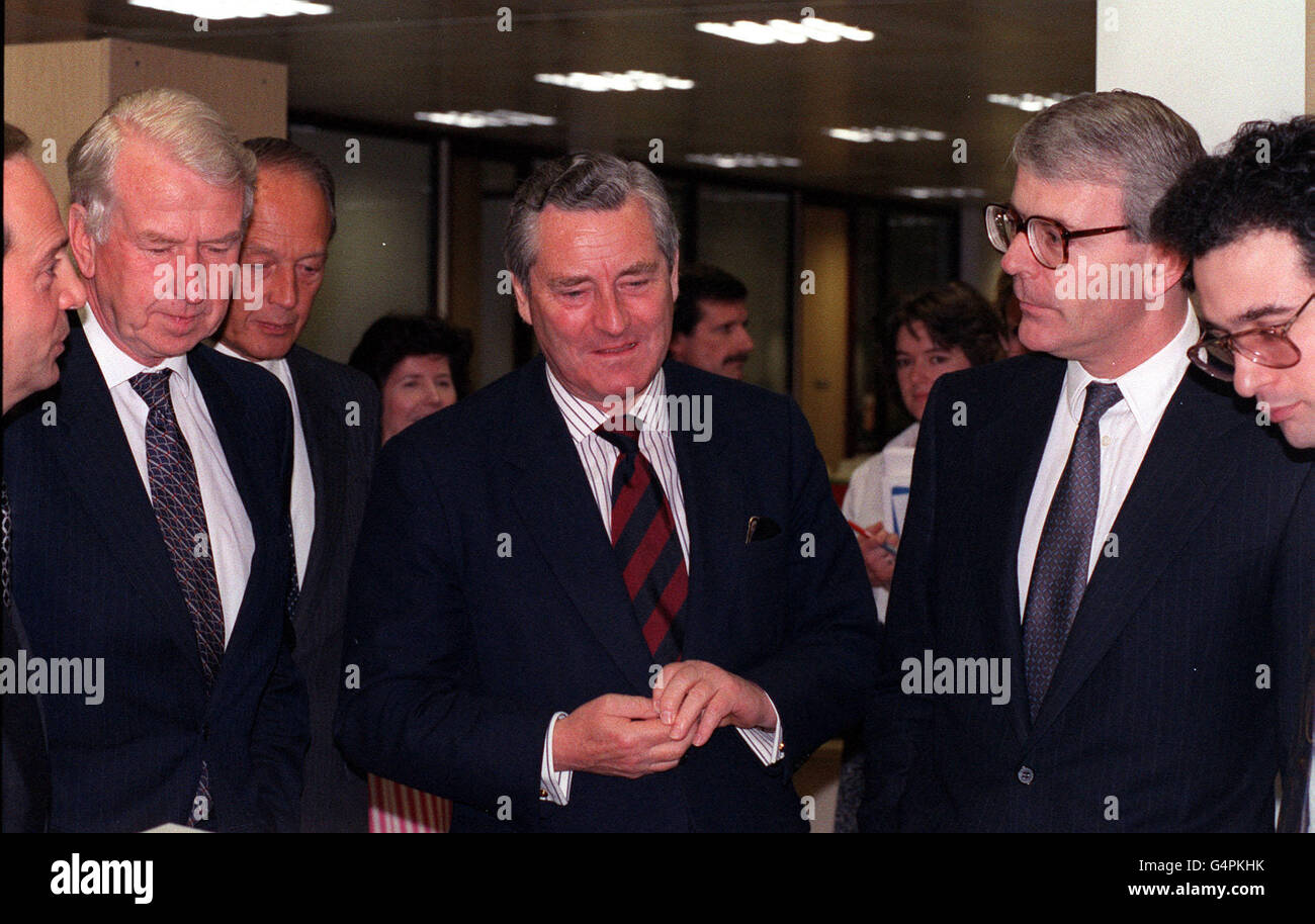 During visit to smith new courts city of london offices hi-res stock ...