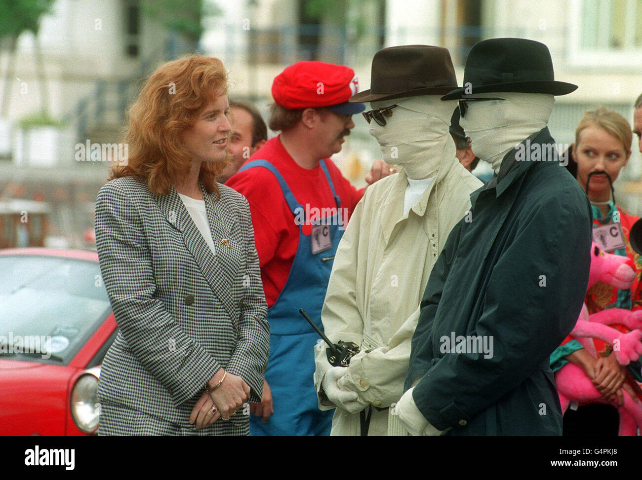 The Duchess of York had a 'close encounter' with the invisible man ...