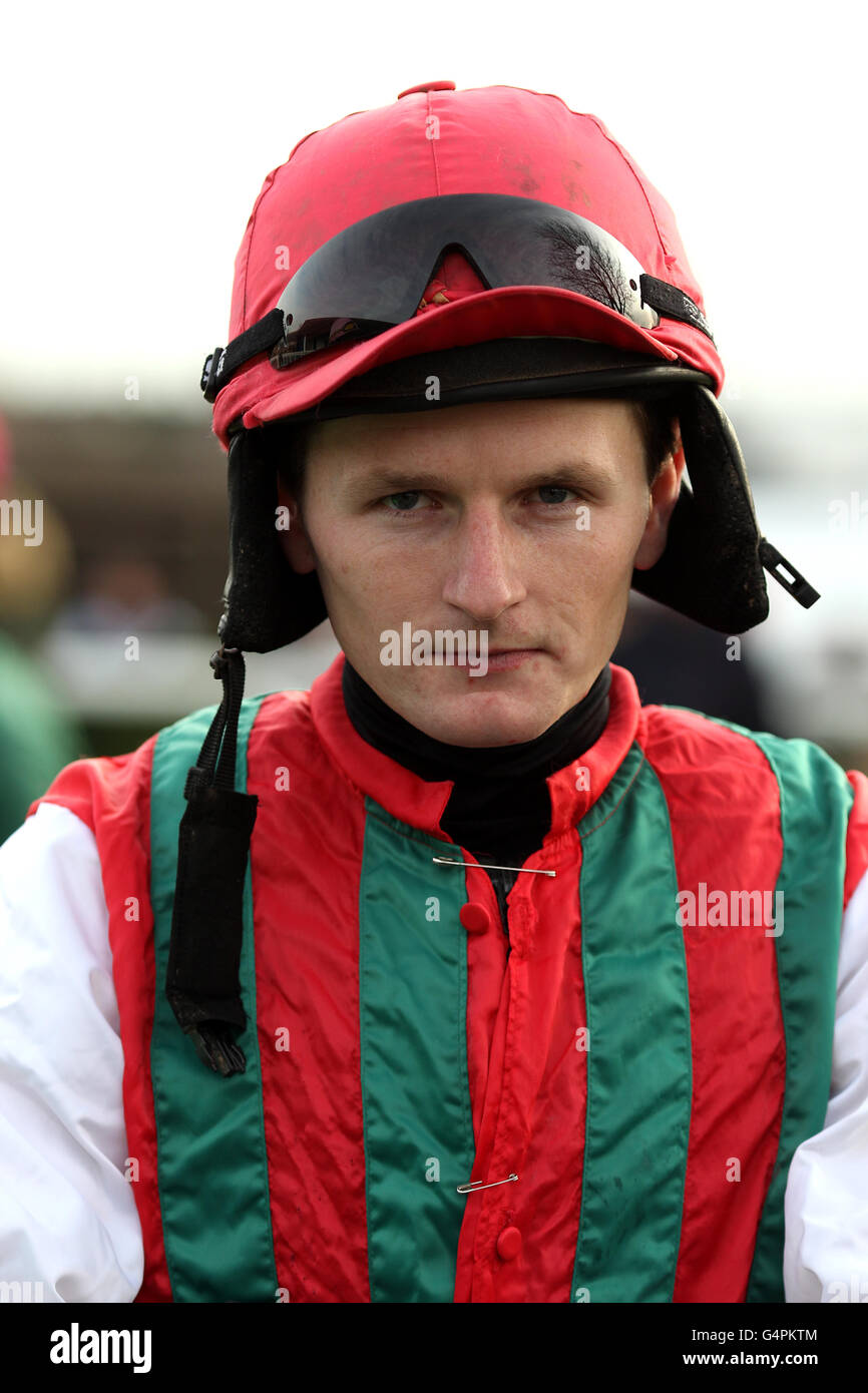 Horse Racing - Race Day - Leicester Racecourse. Jockey Charlie Wallis ...