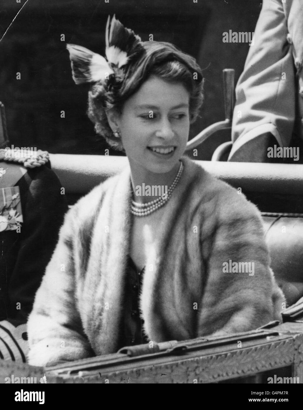 Queen elizabeth ii welcome home luncheon hi-res stock photography and ...