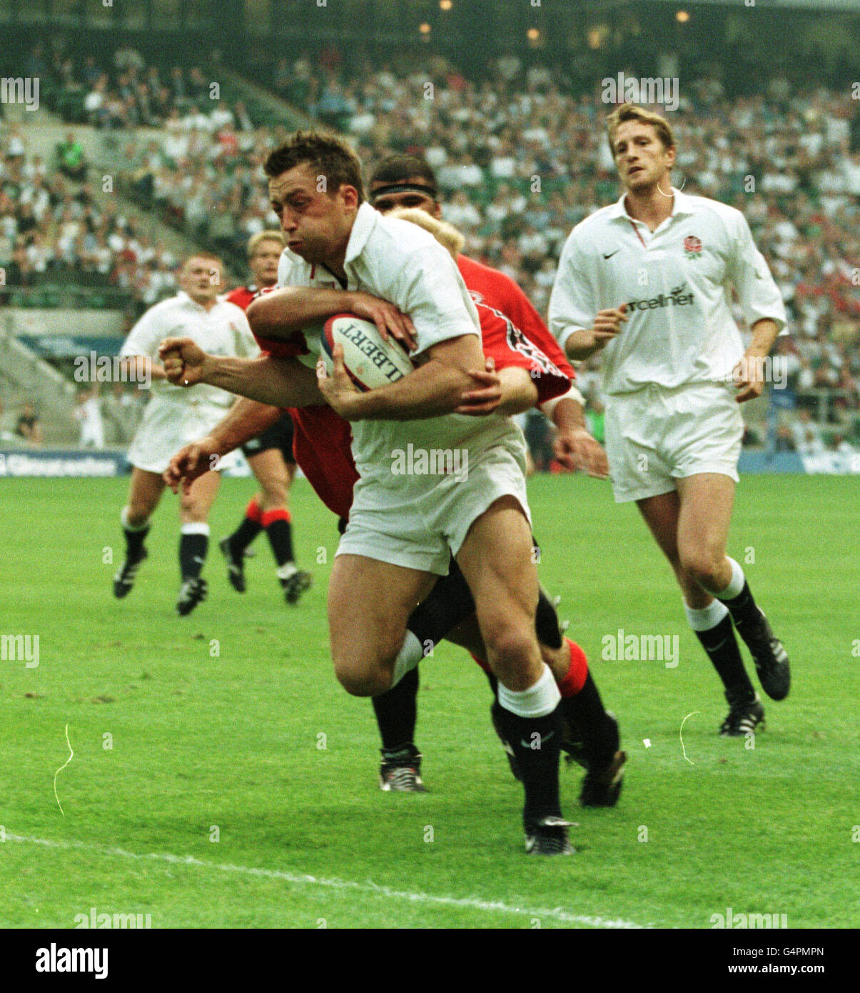 Rugbyu eng canada luger try hi-res stock photography and images - Alamy