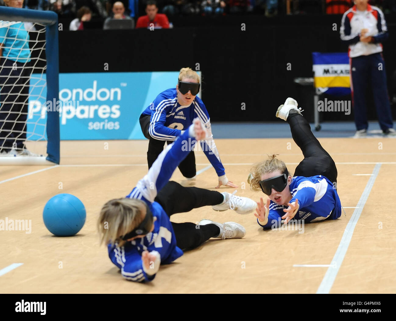 Paralympics - London International Goalball Tournament - Day One ...