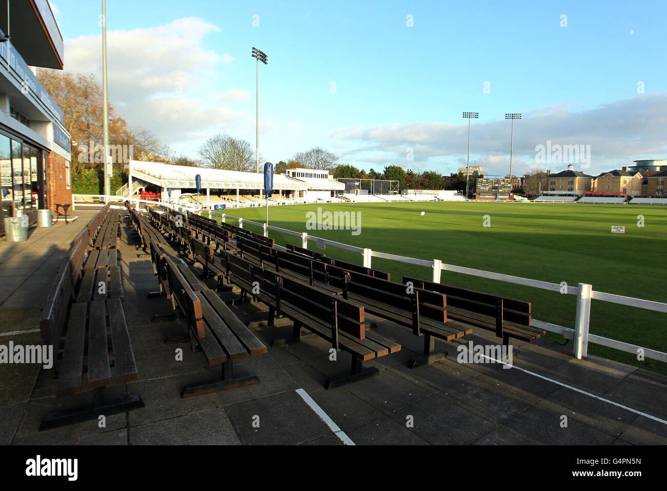 Essex cricket ground in Chelmsford Stock Photo - Alamy