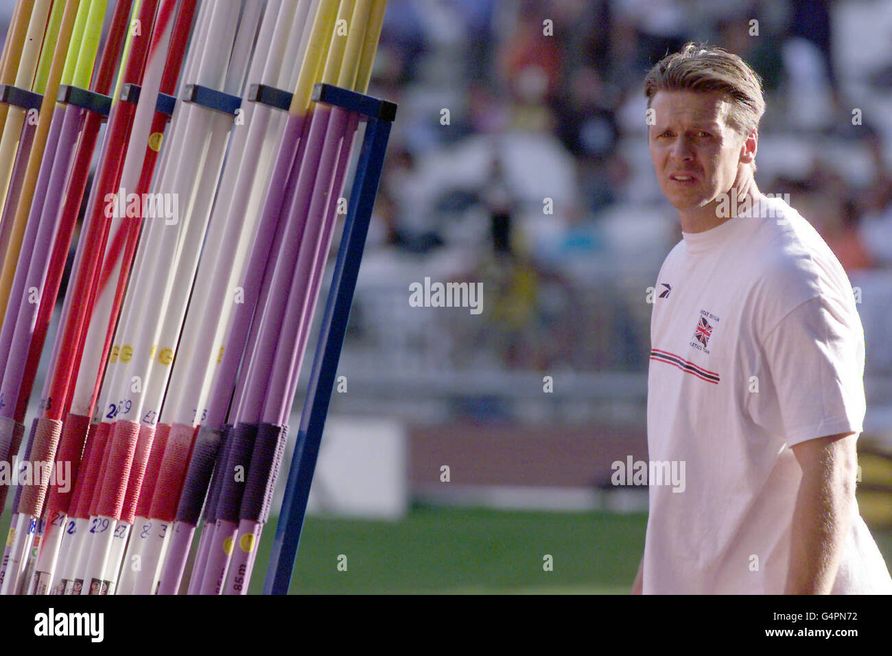 1 2 half length landscape sport athletics anxious steve backley hi-res ...