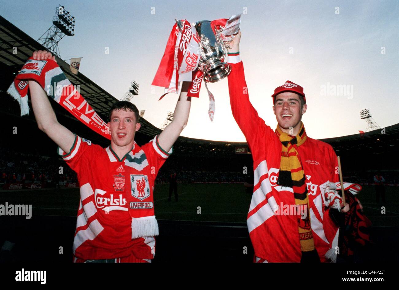 COCA COLA CUP FINAL SOCCER Stock Photo - Alamy