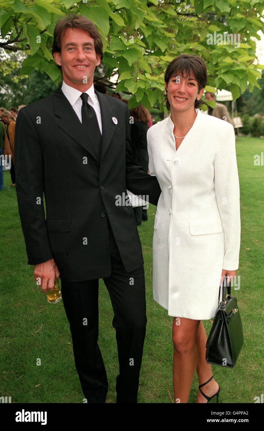 Tim Jeffries/ Ghislaine Maxwell Stock Photo - Alamy