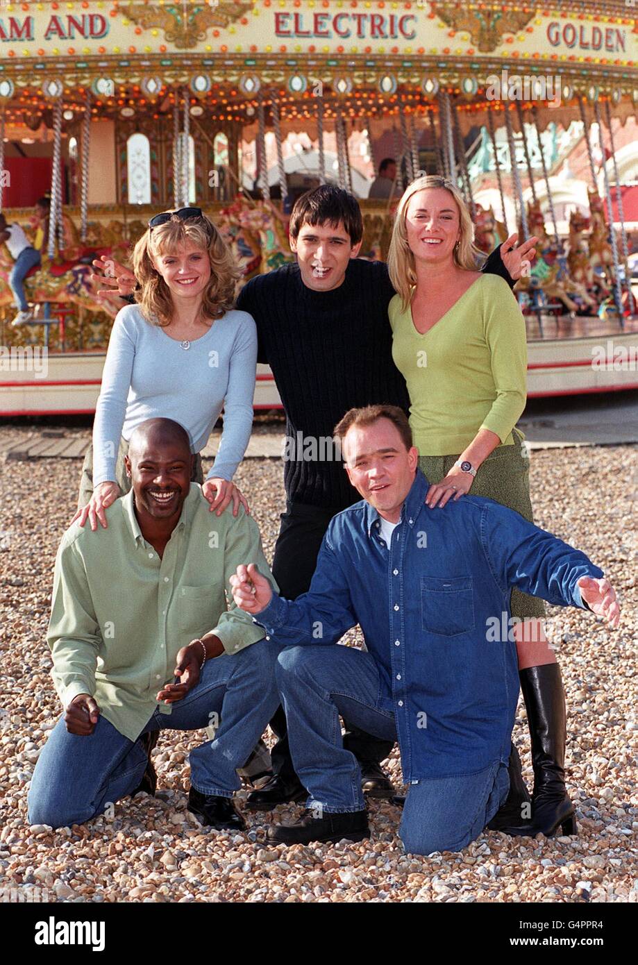 Members of the cast of eastenders hi-res stock photography and images ...