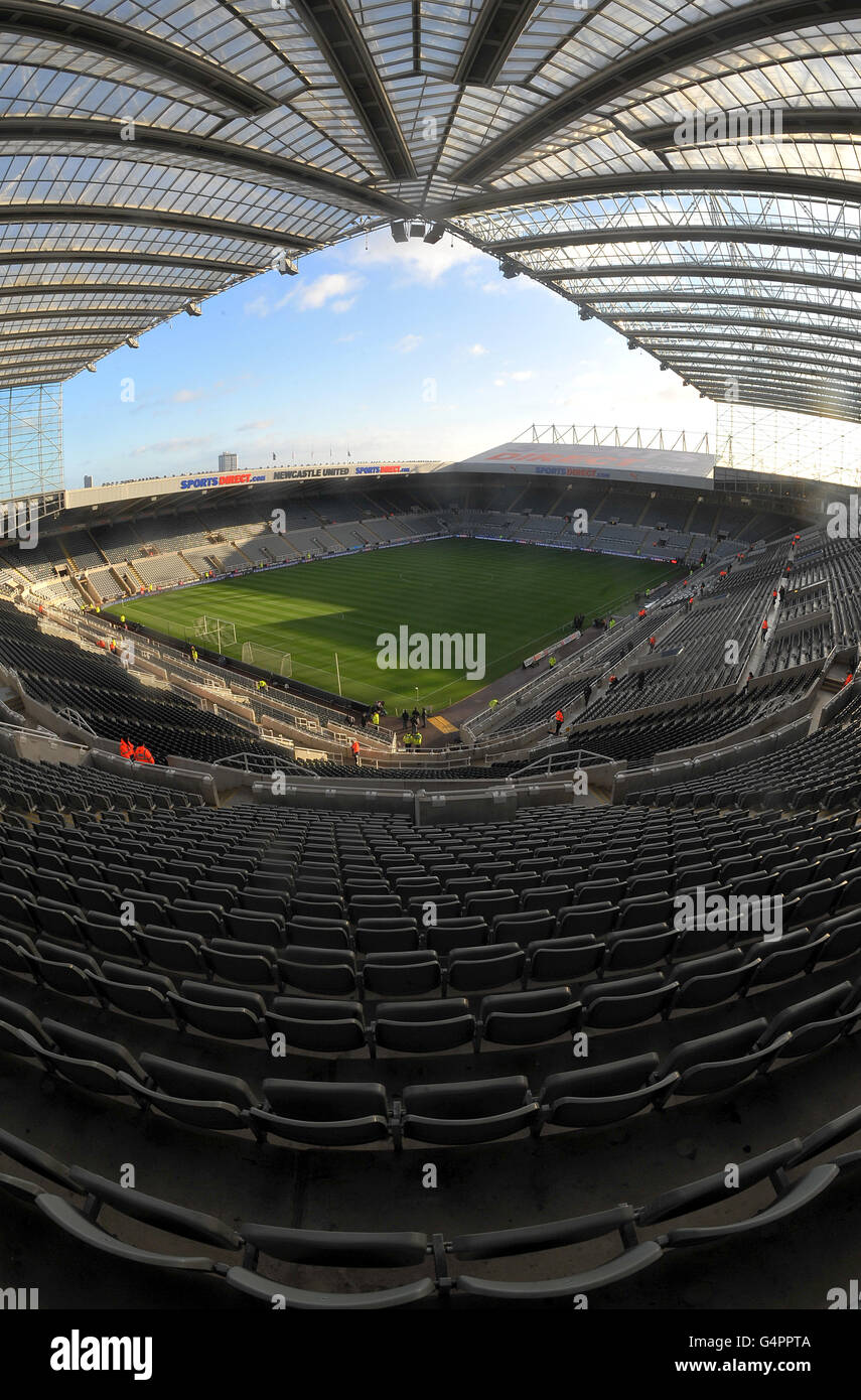 St james park newcastle inside hi-res stock photography and images - Alamy