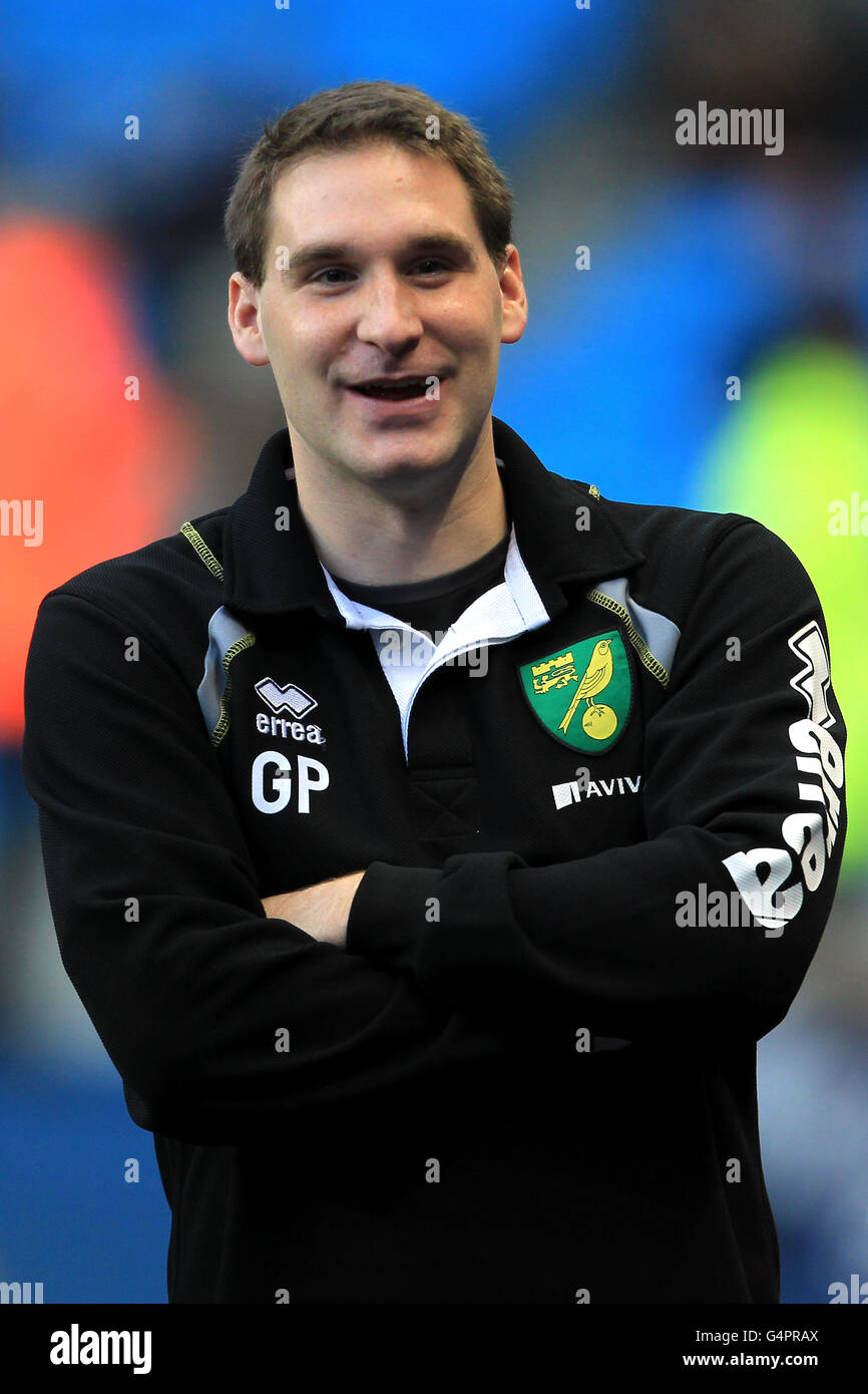 Norwich city performance and team analyst gareth payne hi-res stock ...