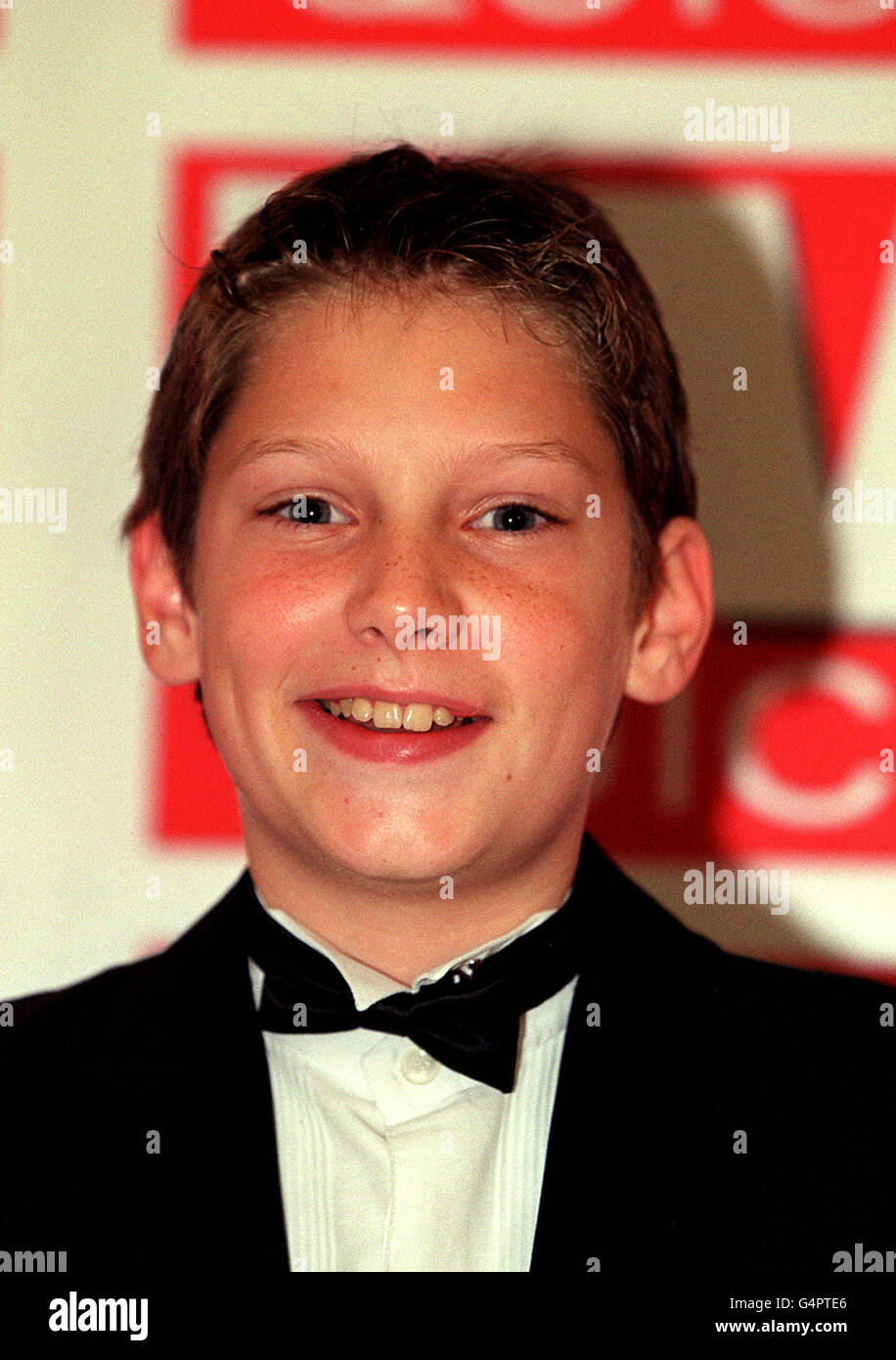 Nick Robinson (from the drama Goodbye Mr Tom) attends the TVQuick ...