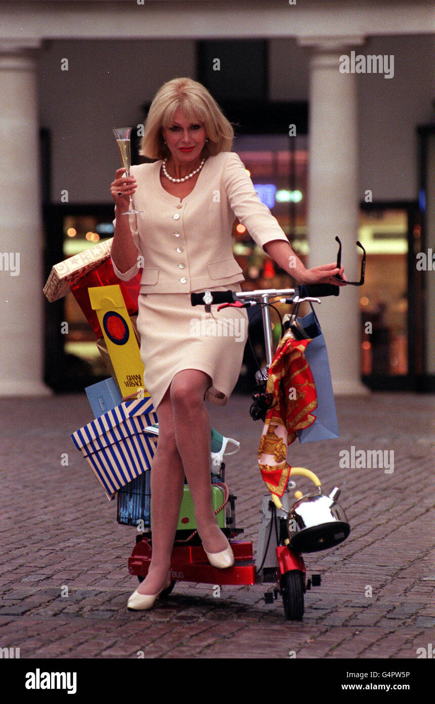 Joanna lumley heels hi-res stock photography and images - Alamy
