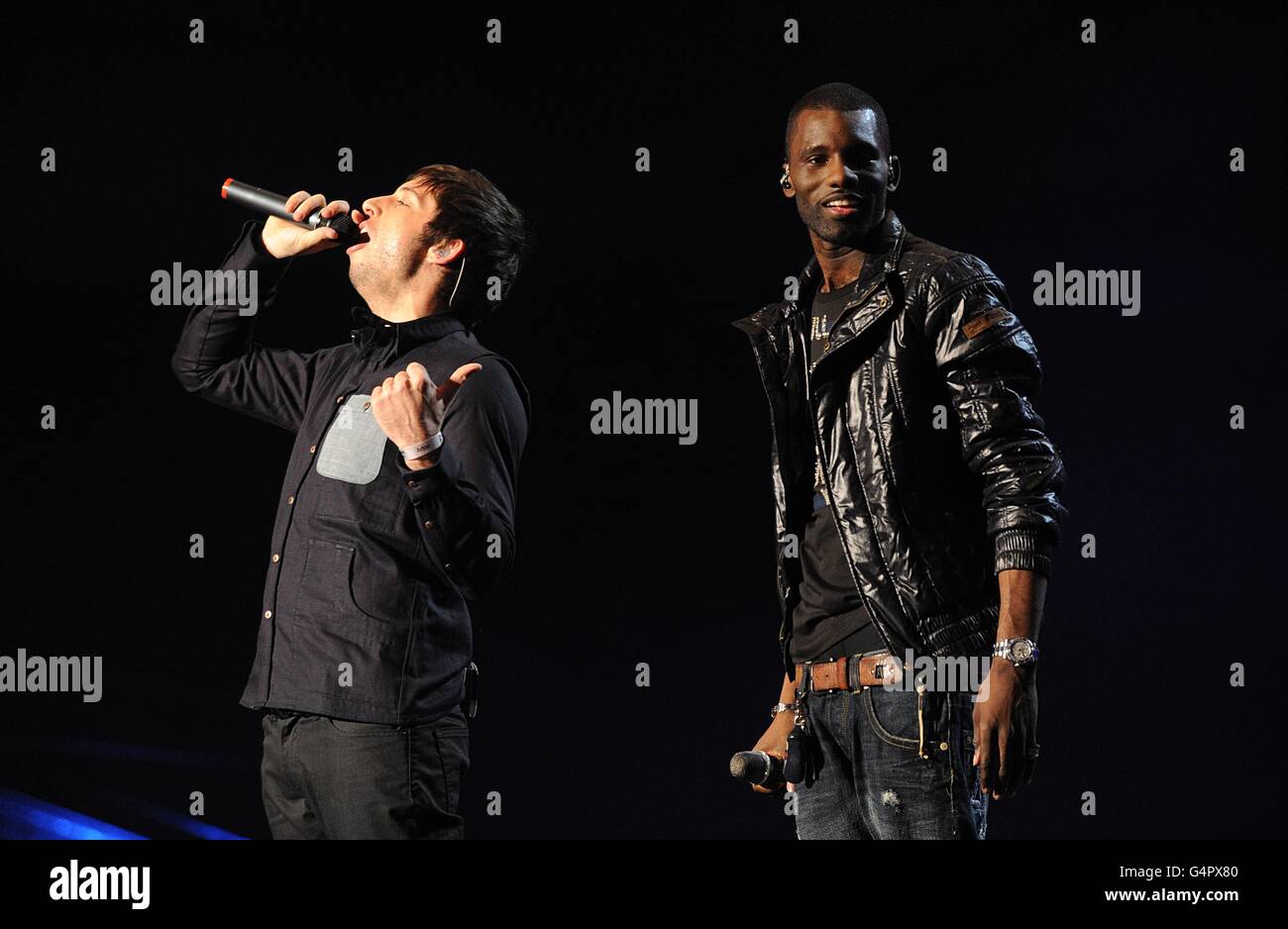 Wretch 32 example performing t4s stars 2011 event hi-res stock ...