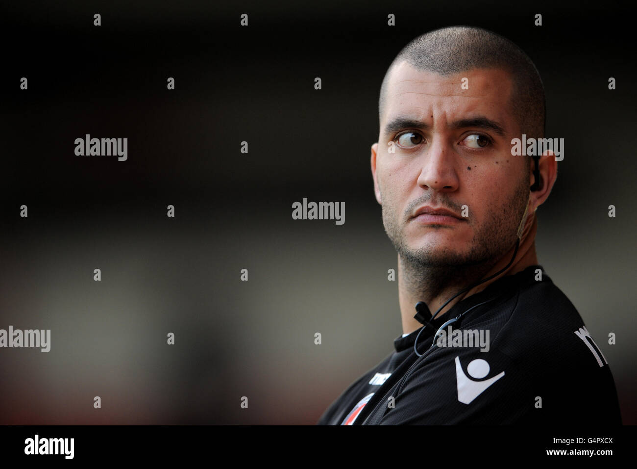 Soccer football headshot head shot head shot hi-res stock photography ...