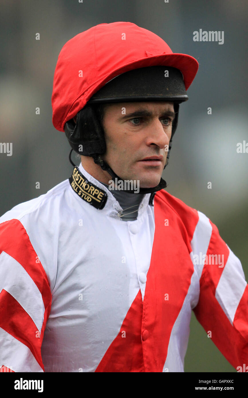 Horse Racing - John Smith's Raceday - Sedgefield Racecourse Stock Photo ...