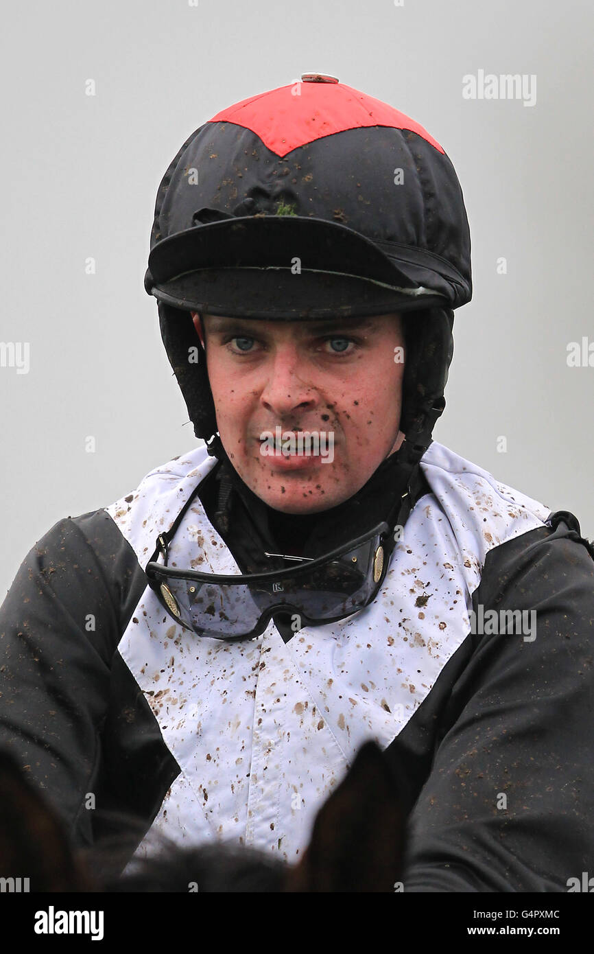 Horse Racing - John Smith's Raceday - Sedgefield Racecourse Stock Photo ...