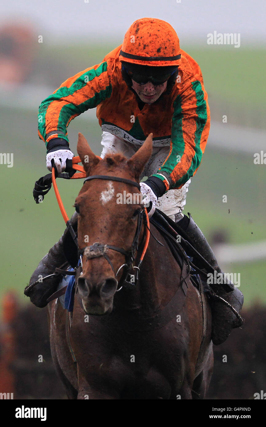 Horse racing john smiths raceday sedgefield racecourse hi-res stock ...