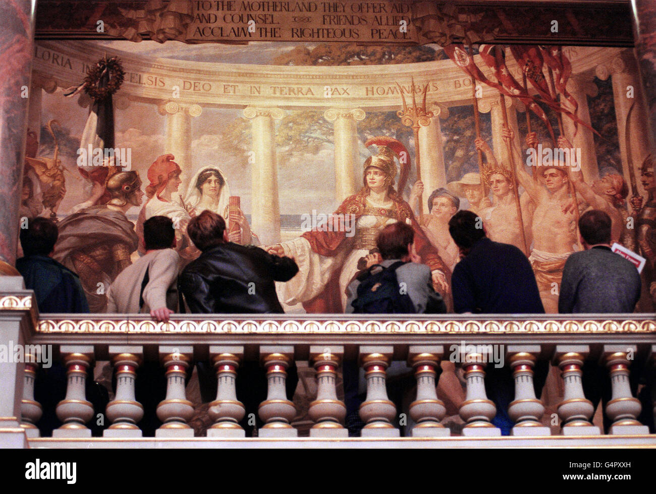 Visitors get a rare glimpse inside the Foreign and Commonwealth Office ...