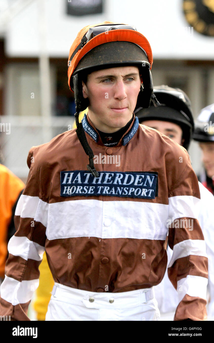 Jack Doyle before The EBF Mares 'National Hunt' Novices' Hurdle Race at ...