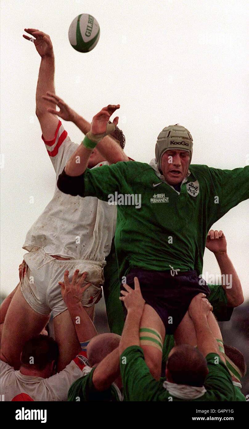 Gary longwell ulster rugby hi-res stock photography and images - Alamy