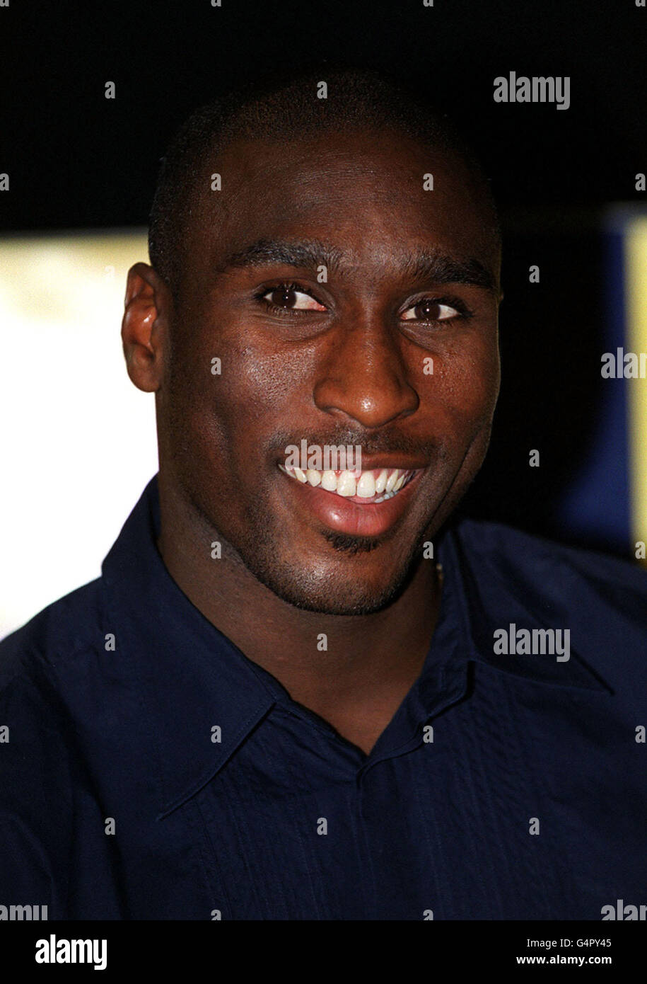 Sol Campbell England Tottenham Hotspur High Resolution Stock ...
