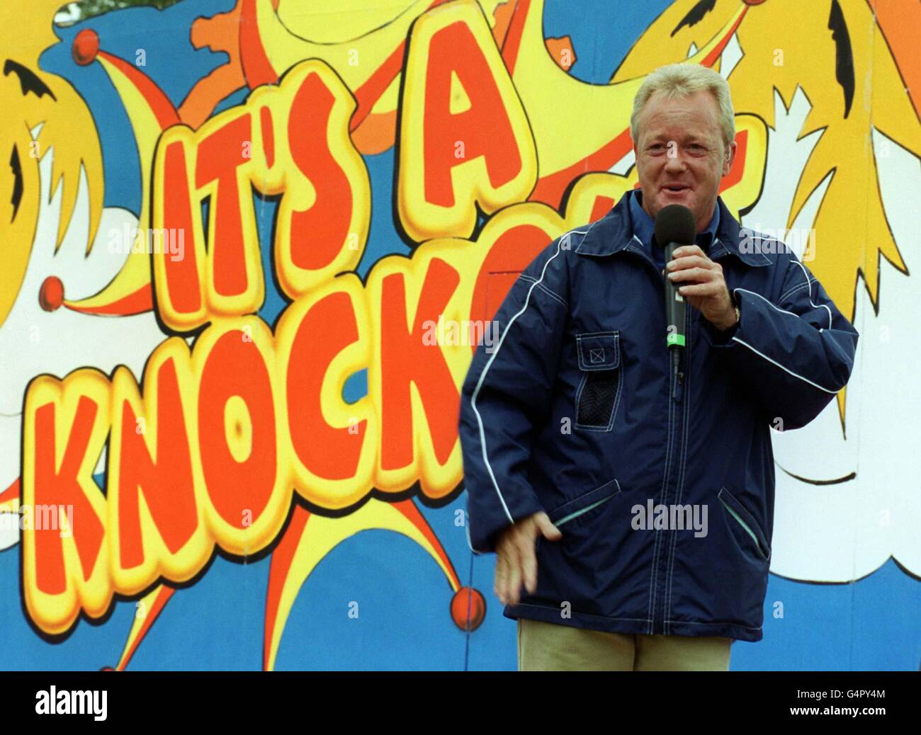 TV Presenter Keith Chegwin during the final filming of the revised 'It ...