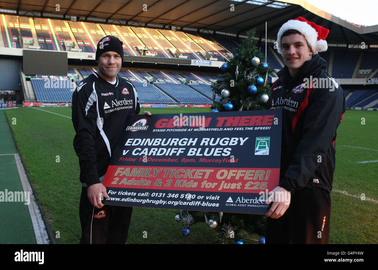Edinburgh rugby photocall hi-res stock photography and images - Alamy