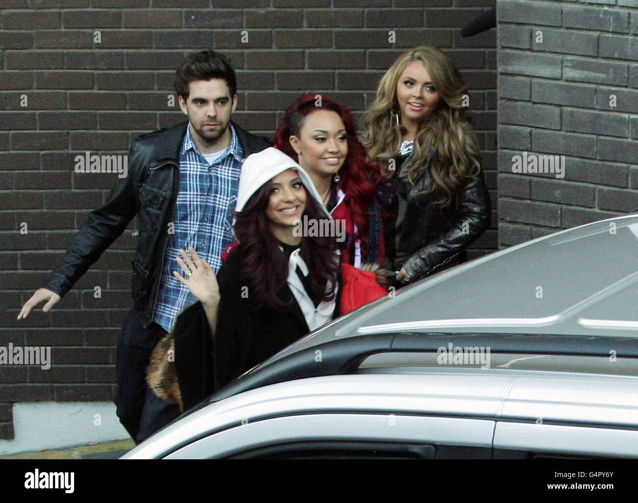 Little Mix win X Factor Stock Photo - Alamy