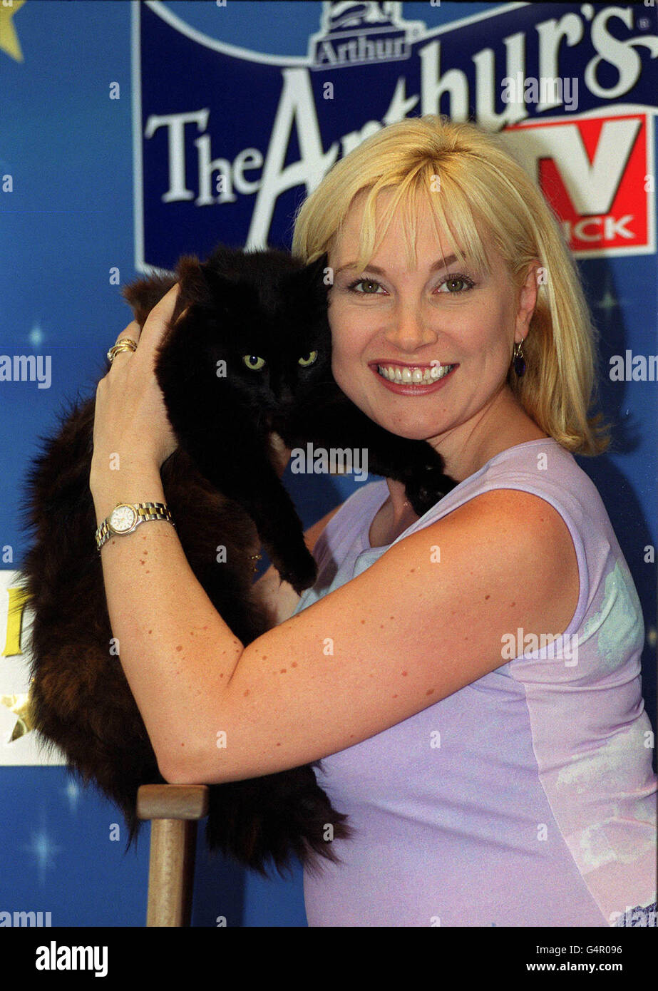 Pet Rescue presenter Wendy Turner holding Mumsie, who was named Golden ...