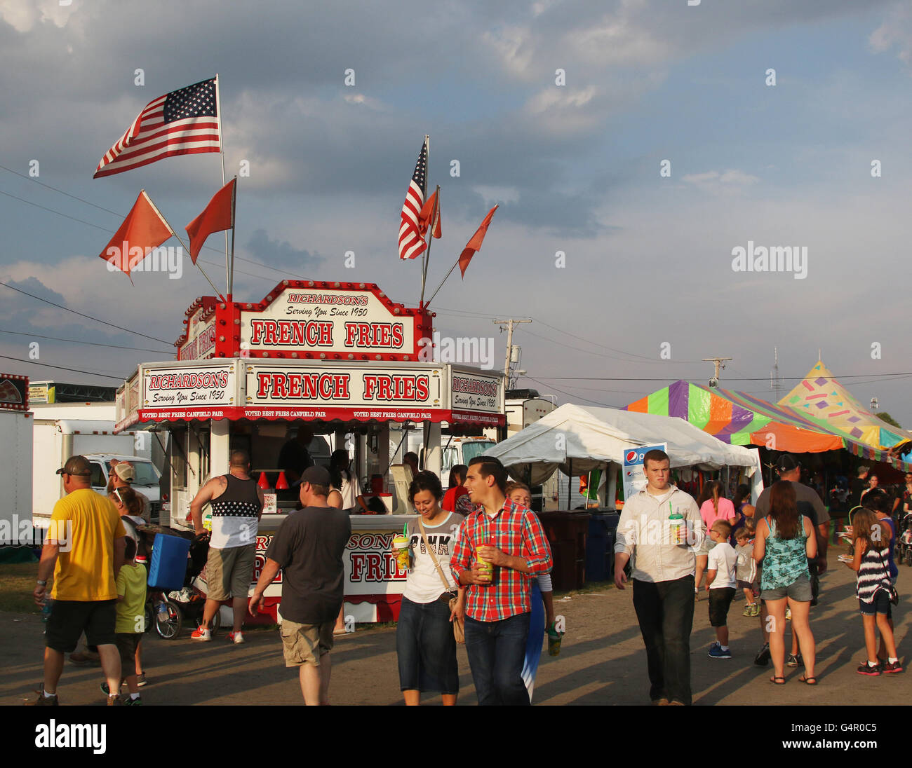 Canfield fair sign canfield ohio hi-res stock photography and images ...
