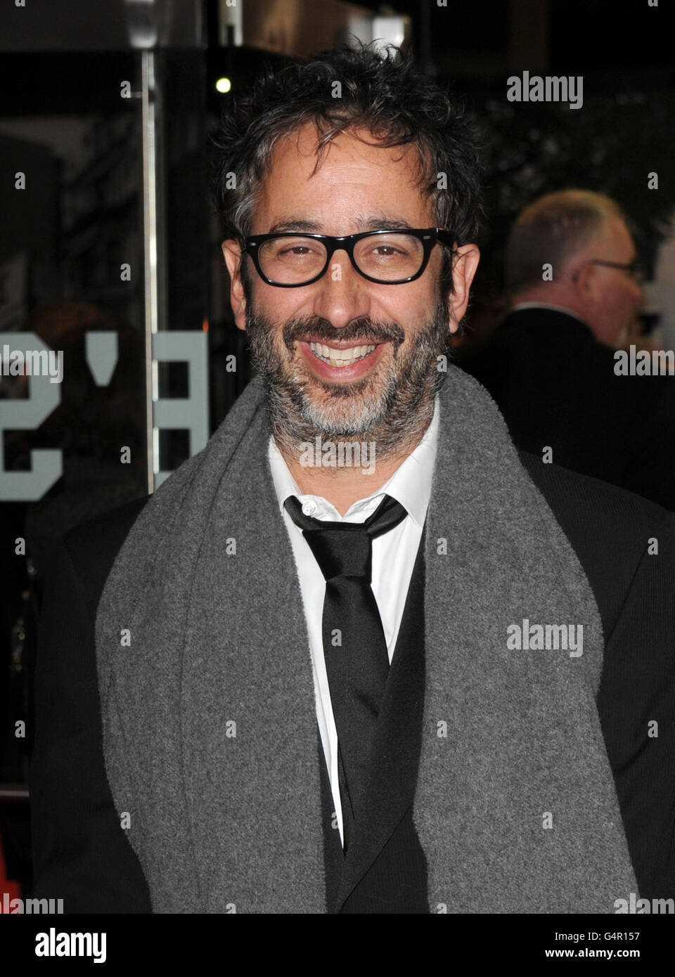 David Baddiel arrives for the Royal Film Performance 2011 of Hugo at ...