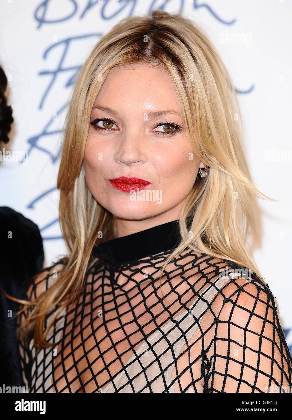 Kate moss at the 2011 british fashion at the savoy hi-res stock ...