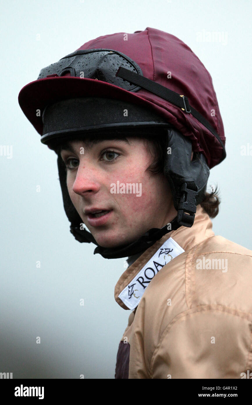 Horse Racing - Southwell Racecourse. Jockey Joe Colliver prior to his ...