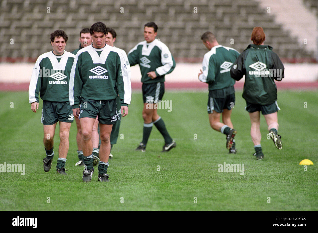EURO QUALIFIER 94 SOCCER Stock Photo - Alamy