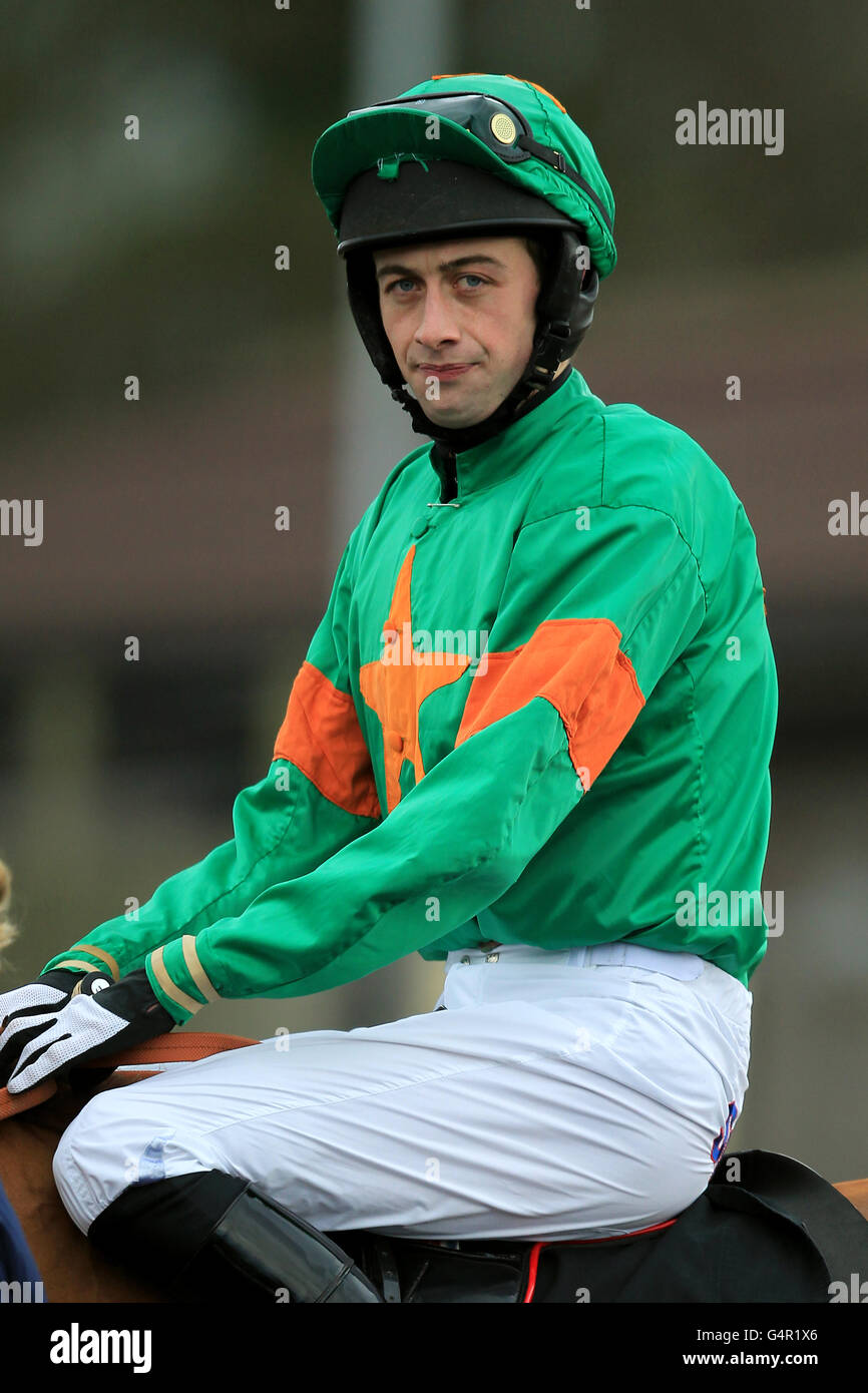 Jockey Charles Greene prior to his ride on Future Dominion in the 32Red ...