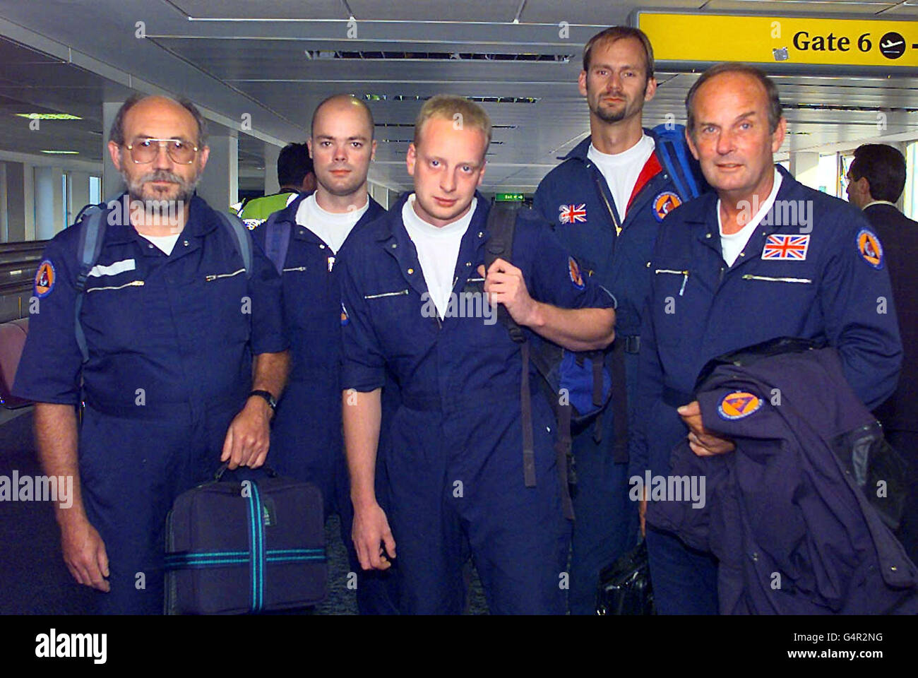 Members of Rapid UK (L-R) David Sleeman from Glouster, Mike Holyhead ...