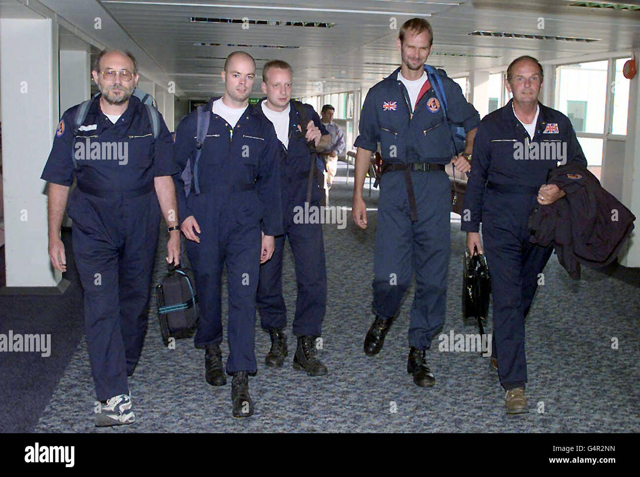 Rapid UK's (L-R) David Sleeman from Glouster, Mike Holyhead from ...