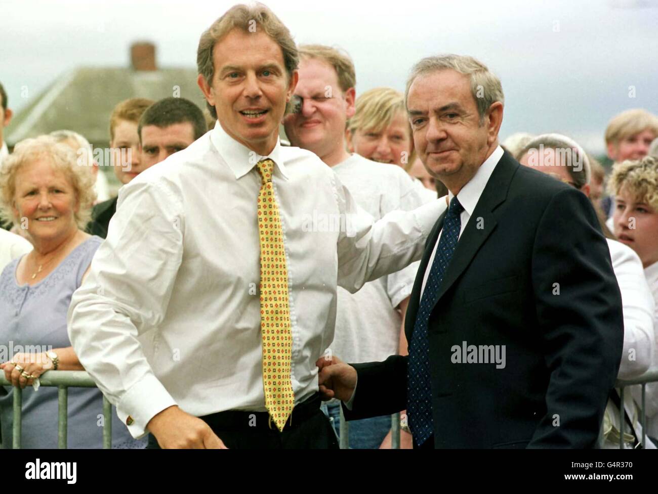 The Prime Minister Tony Blair met the new Labour Party candidate for ...