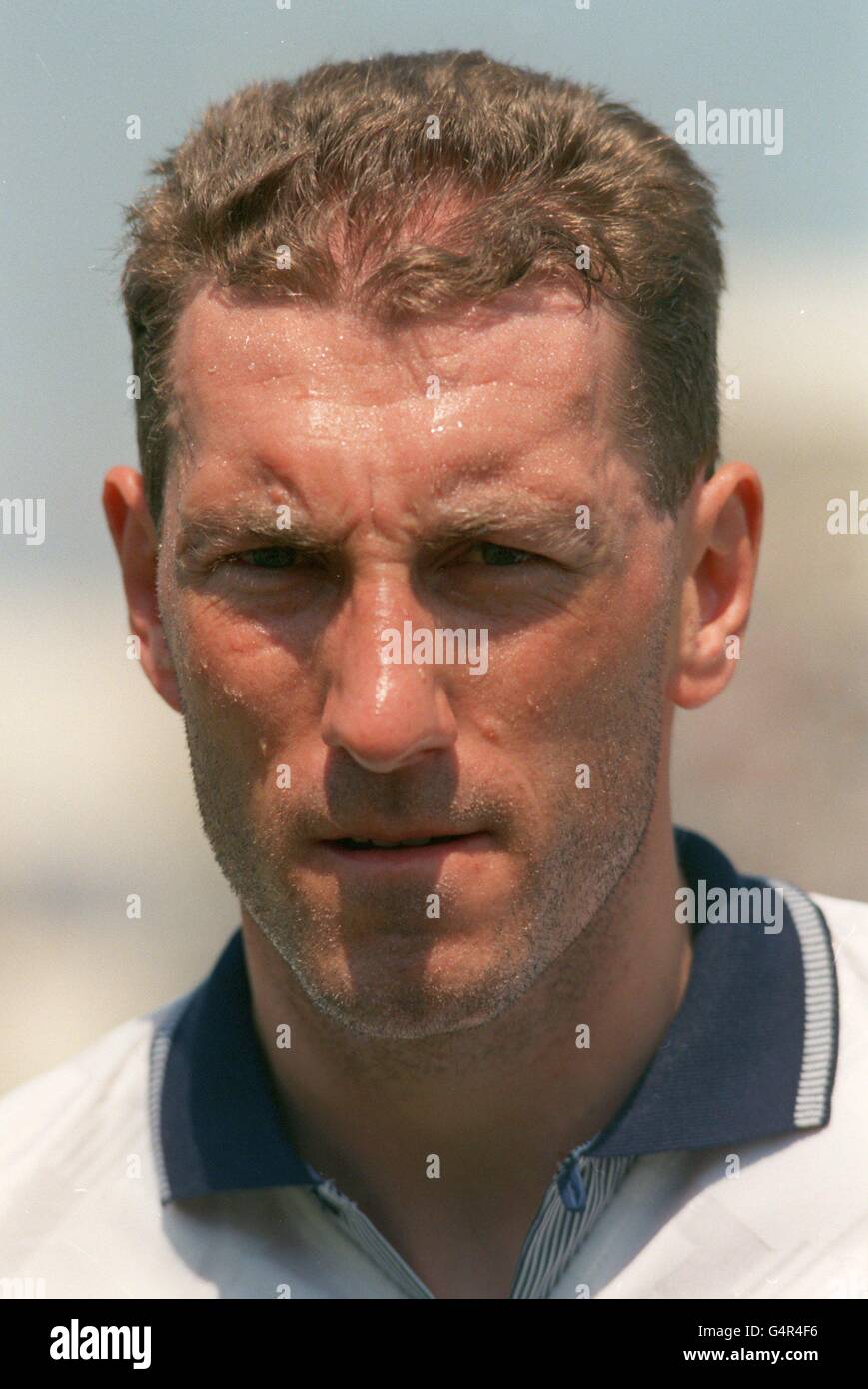 TERRY BUTCHER ... ENGLAND BEFORE TUNISIA FRIENDLY PRE WORLD CUP MATCH ...