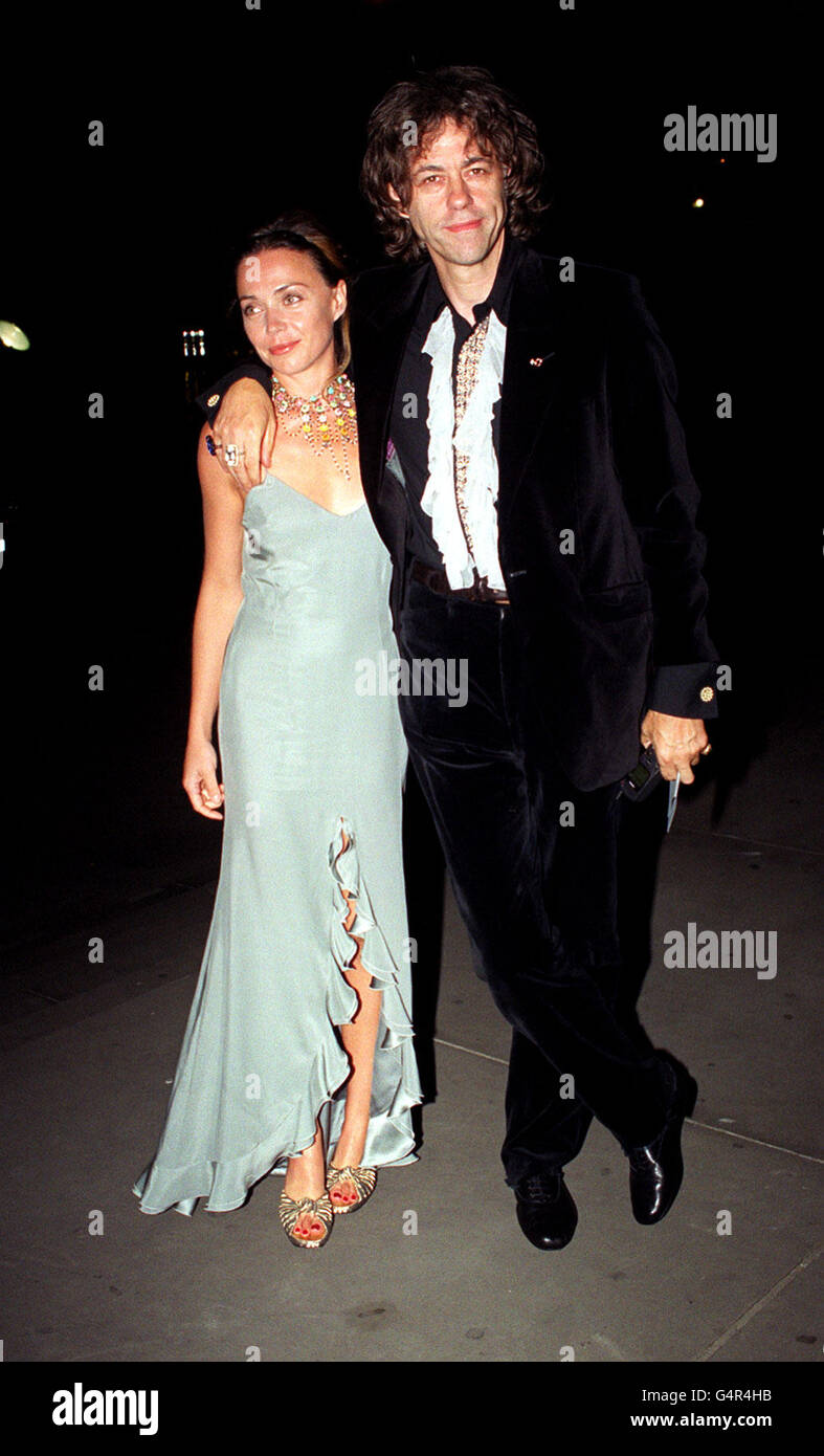 Bob Geldof And Jeanne Marine