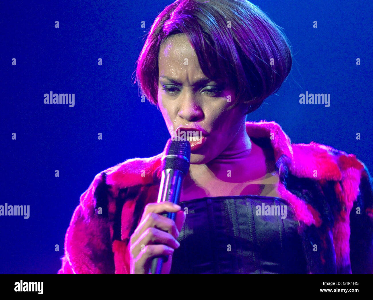 Whitney Houston kicks off her first tour of the UK in six years, in ...
