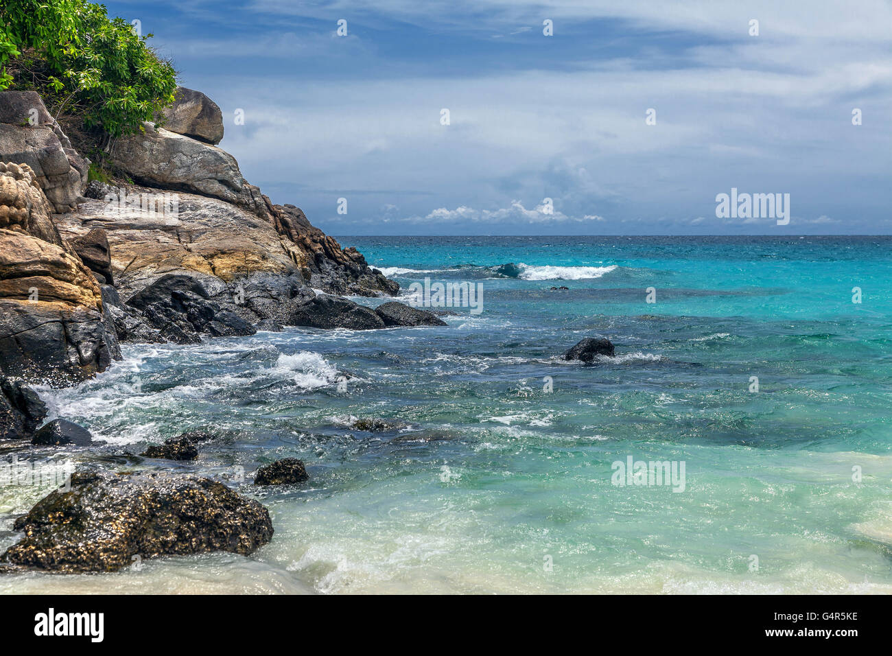 Beautiful tropical island storm island hi-res stock photography and ...