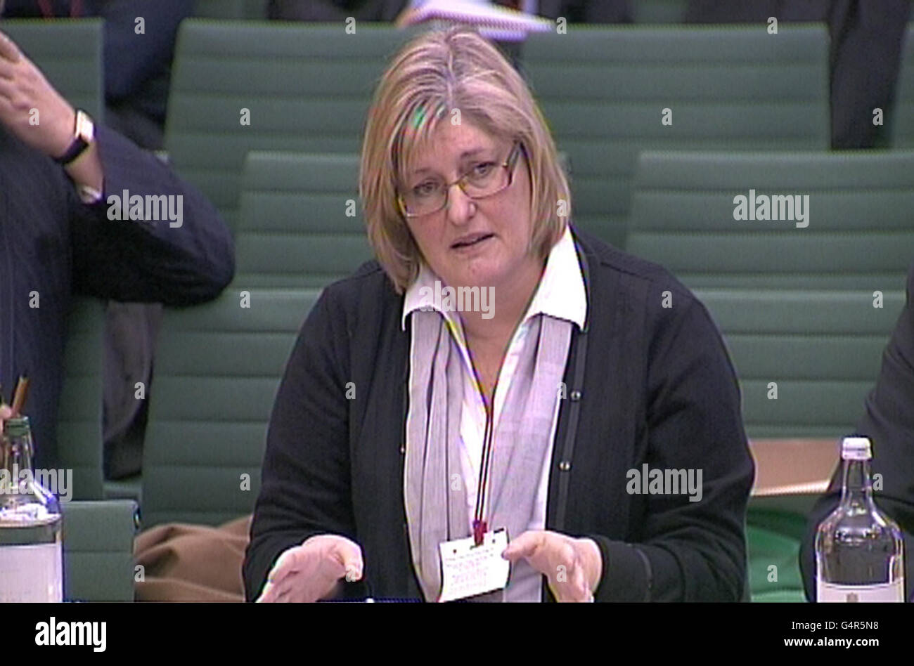 Liz Hartley, the head of editorial legal services at Associated Newspapers giving evidence to ...