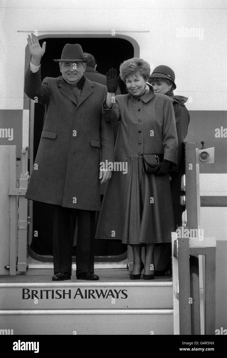 Hat gorbachev Black and White Stock Photos & Images - Alamy