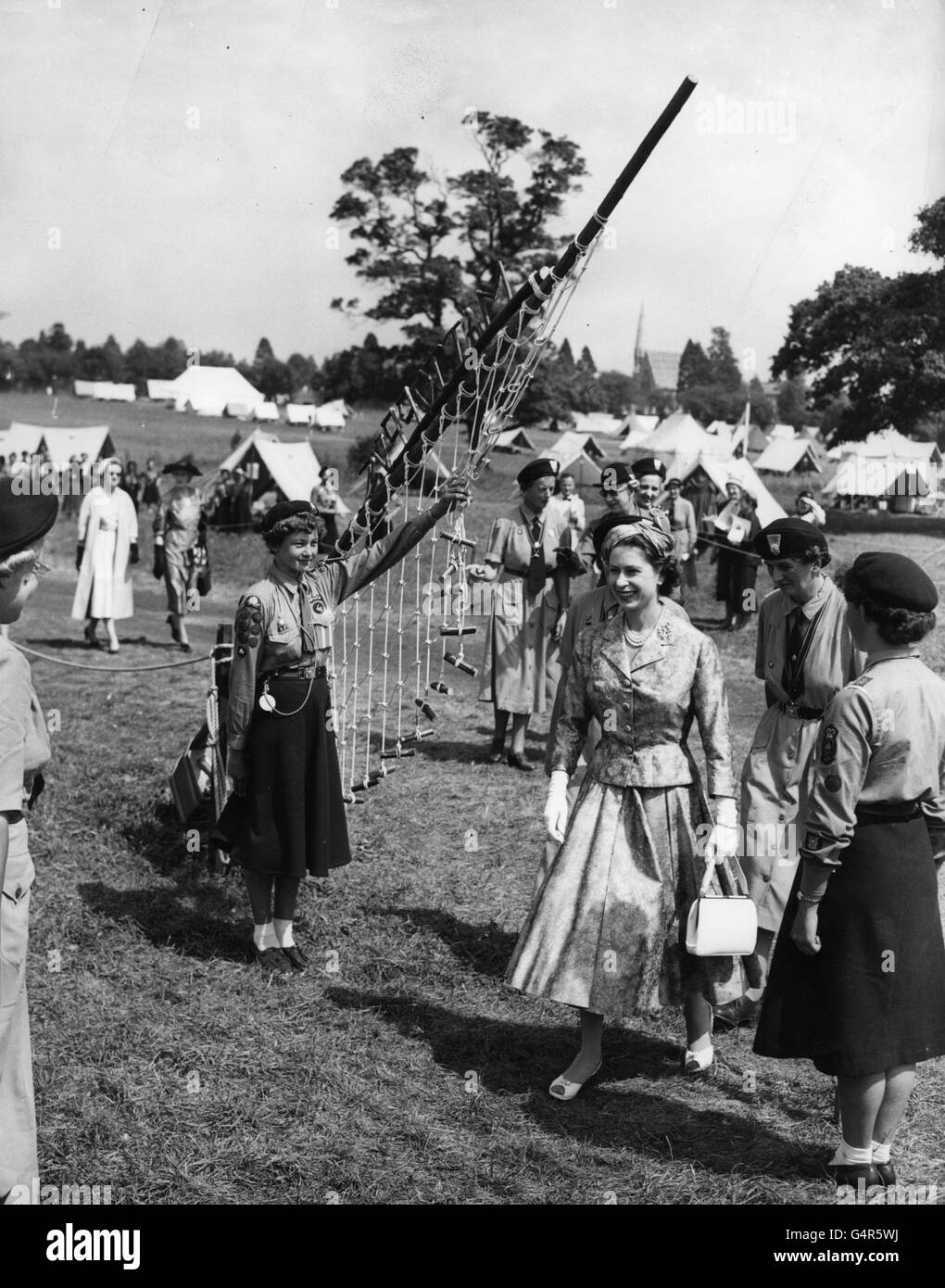 Girl guides camp hi-res stock photography and images - Alamy