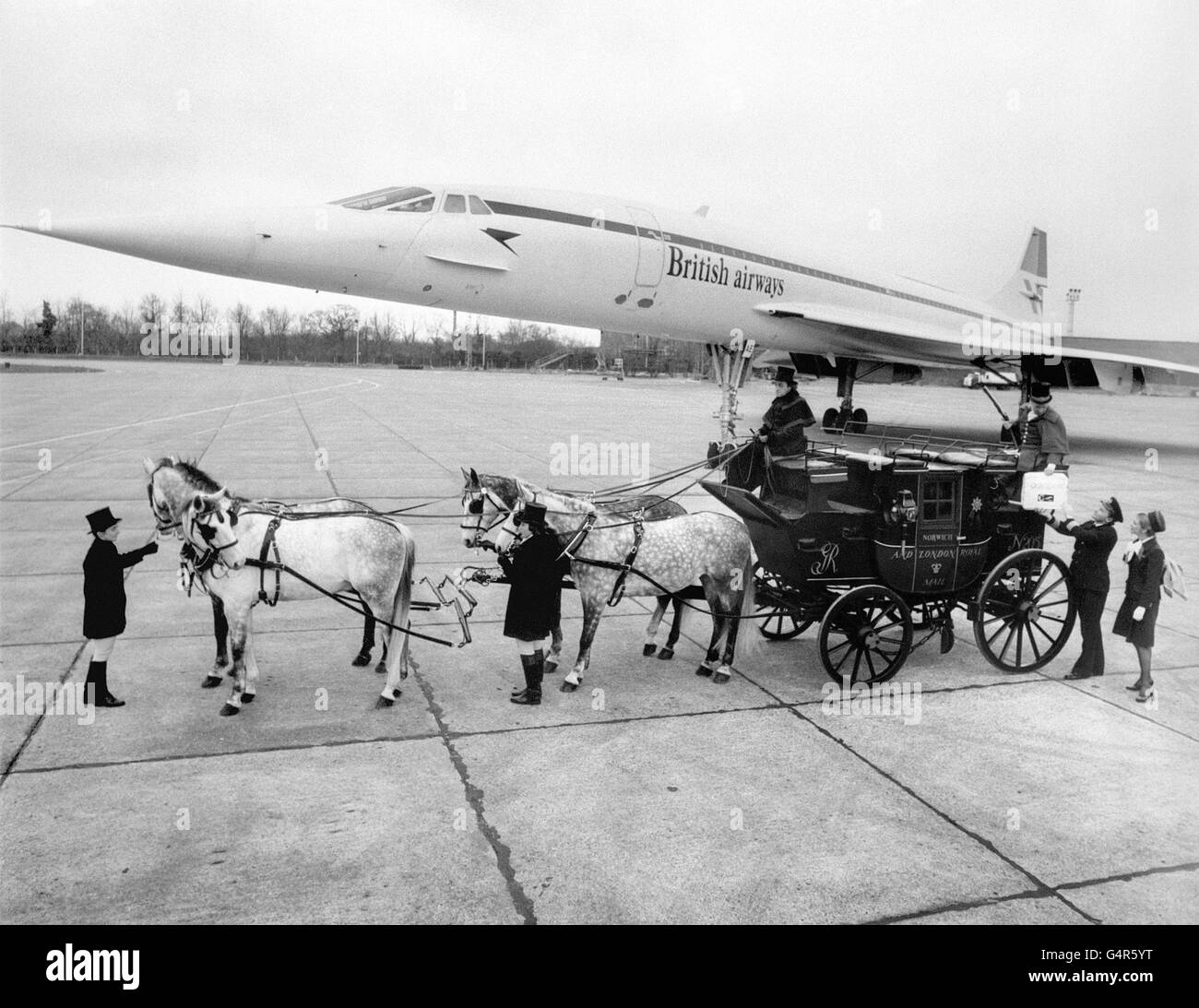 British Postal Service - Mail Transport - London Stock Photo - Alamy